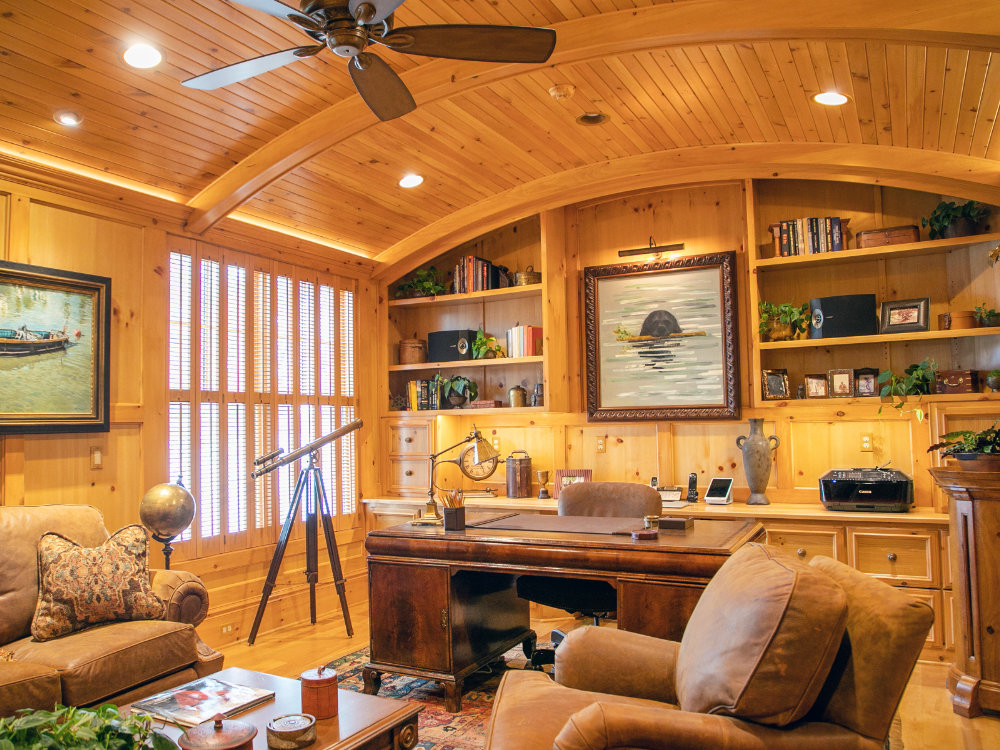 The Den Revival - Lowell Custom Homes